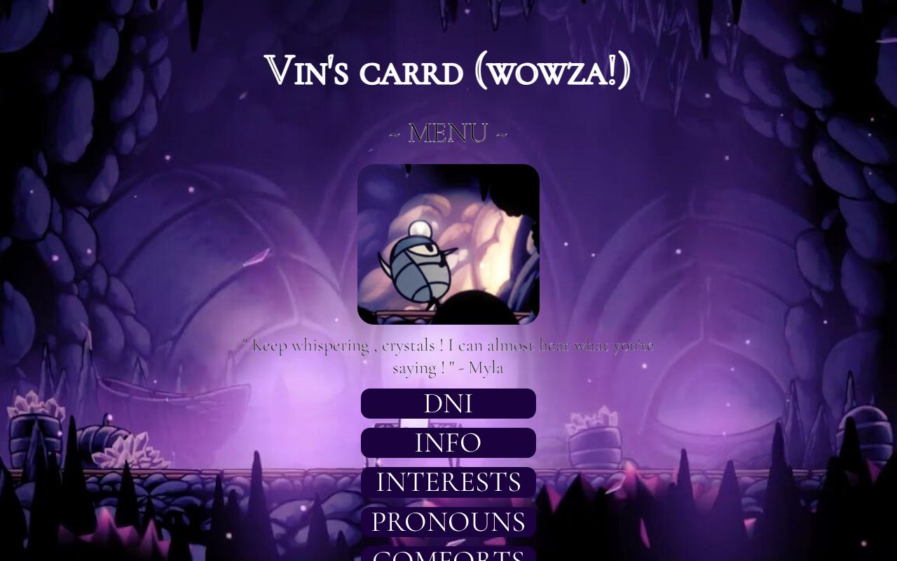 Vinnys carrd (remastered)